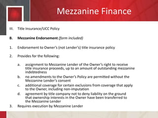 PowerPoint Presentation - Mezzanine Finance.PPTX