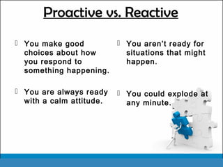Be Proactive. | PPT