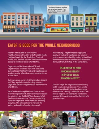 EatSF Case Statement | PDF