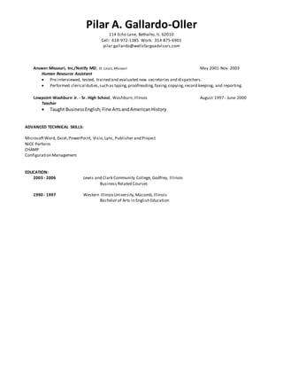 Pilar Resume8 | DOCX