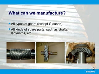 Stork Gears official presentation | PPT