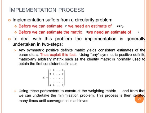 Presentation on GMM | PPTX