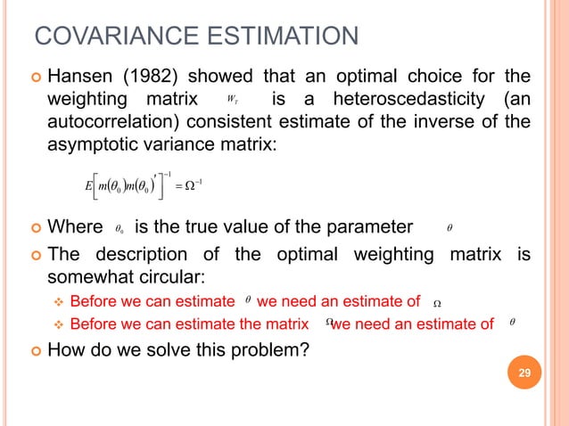 Presentation on GMM | PPTX
