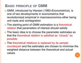 Presentation on GMM | PPTX