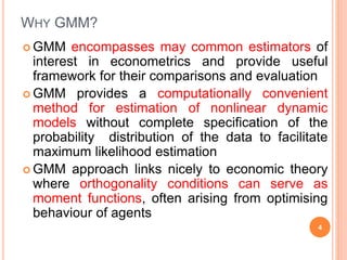 Presentation on GMM | PPTX