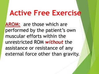Active free excresises | PPT
