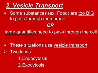 Active Transport is movement of substance against their concentration ...