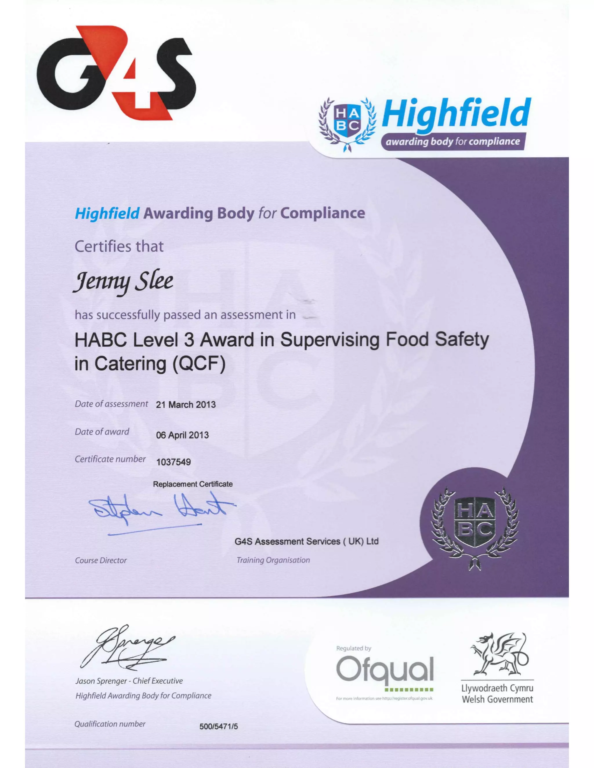 HABC Level 3 Supervising Food Safety in Catering | PDF