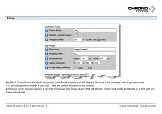 6 adding file upload to a form | PDF