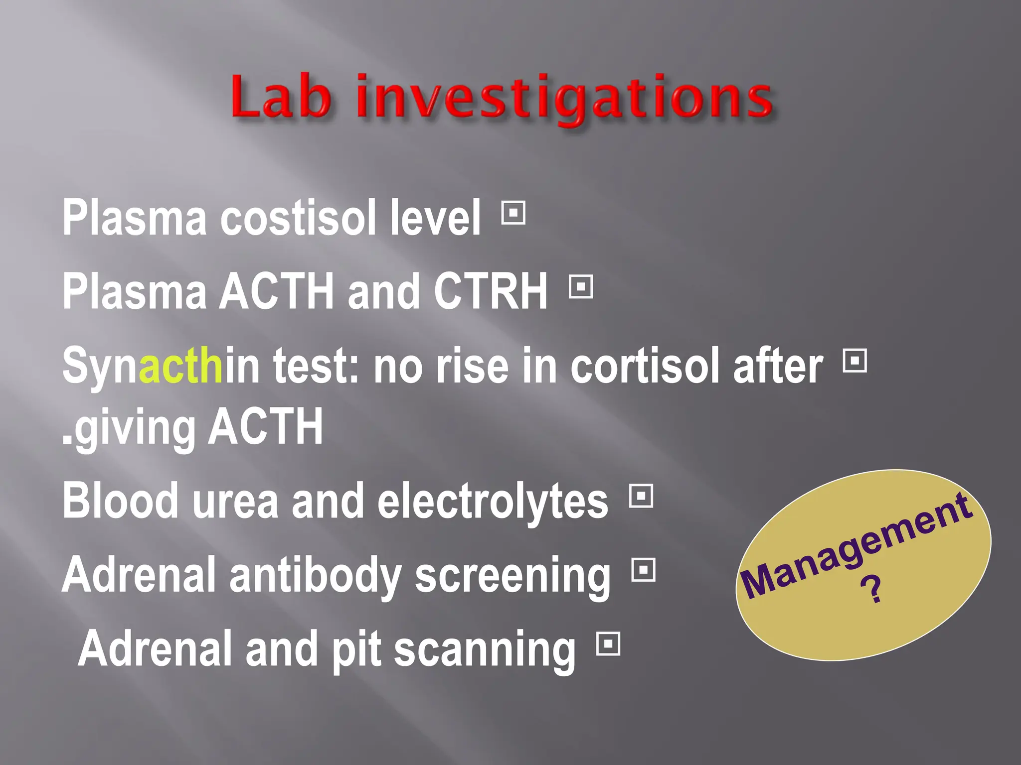 6 The Adrenal gland pathology lecture.ppt