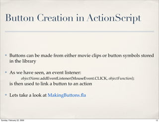 Advanced Action Script | PPT