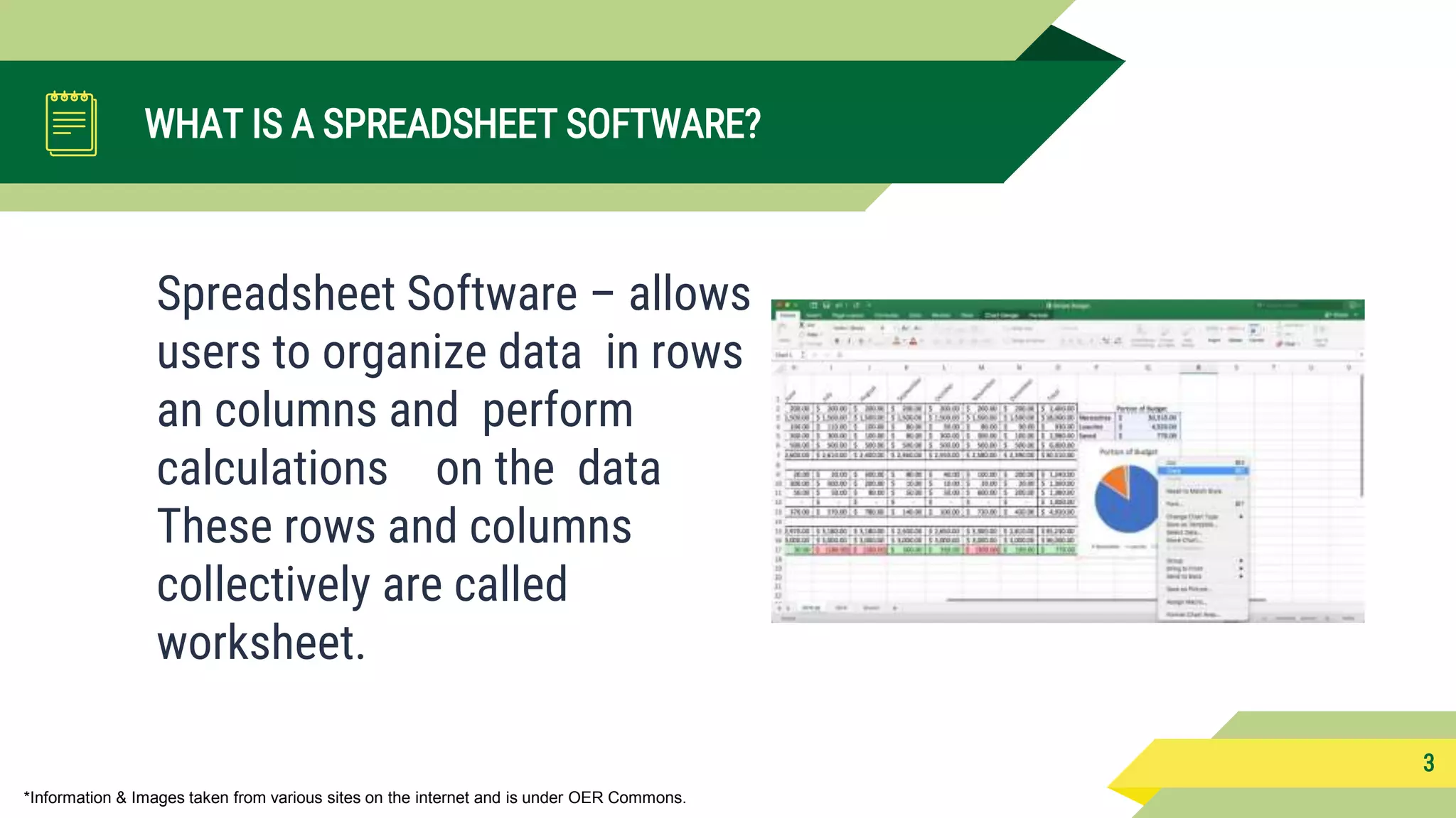 6 Advance Spreadsheet Skill.pptx | Operating Systems | Computer Software and Applications