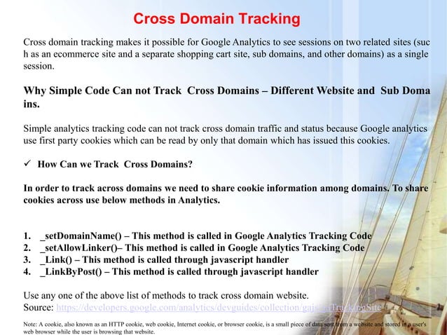 6 advance tracking features of google analytics | PPT