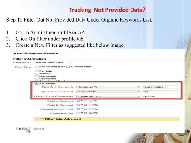 6 advance tracking features of google analytics | PPT