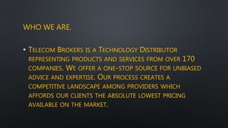 Telecom Brokers, Inc PPT | PPT