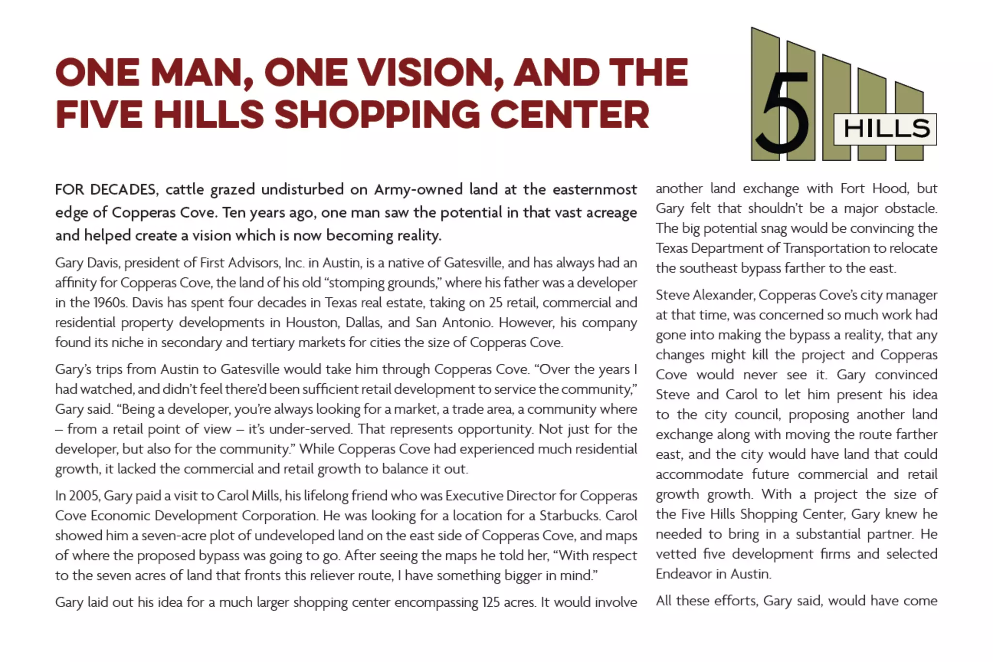 Five-Hills-Success-Story | PPT
