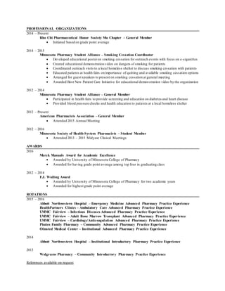 Carl Bergquist Resume | DOCX