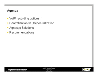 VoIP Recording | PPT