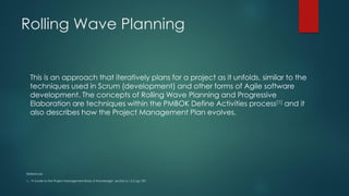 PDD - Rolling Wave Planning v4 | PDF