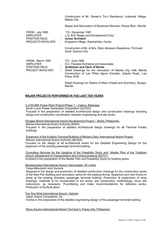 A.F.CELIS (Updated CV Nov.2015) | PDF