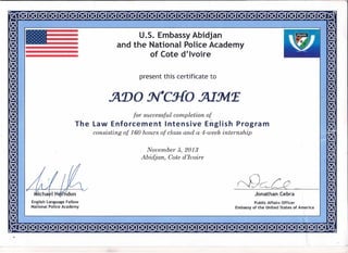 The Law Enforcement Intensive English Program | PDF