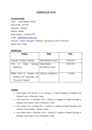 CURRICULUM VITAE | PDF