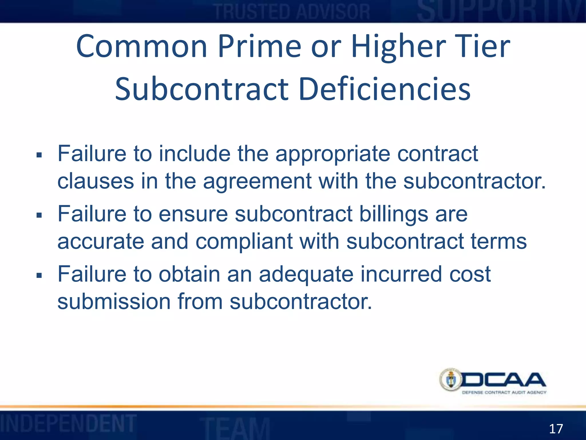 Monitoring_Subcontracts | PDF