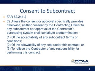 Monitoring_Subcontracts | PDF