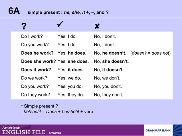 6A - Simple Present | PPT