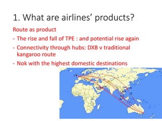 Airline Marketing 6 airline product analysis | PPTX