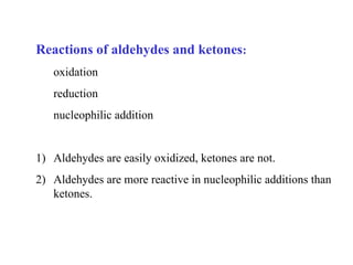 Reaction aldehydes and ketones-reactions.ppt
