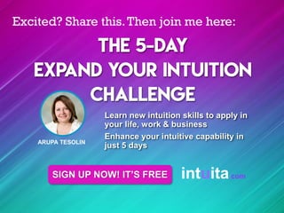 6 Amazing Intuition Skills You Didn't Realize You Had | PPT