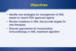 ACUTE MYELOID LEUKEMIA | PPTX