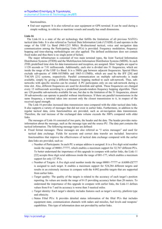 A Network and Position Proposal Scheme using a Link-16 based C3I System ...