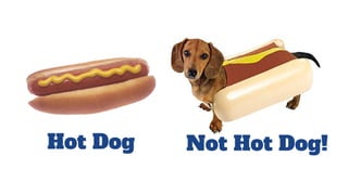 Hot Dog, Not Hot Dog! Generate new training data without taking more photos. | PPT