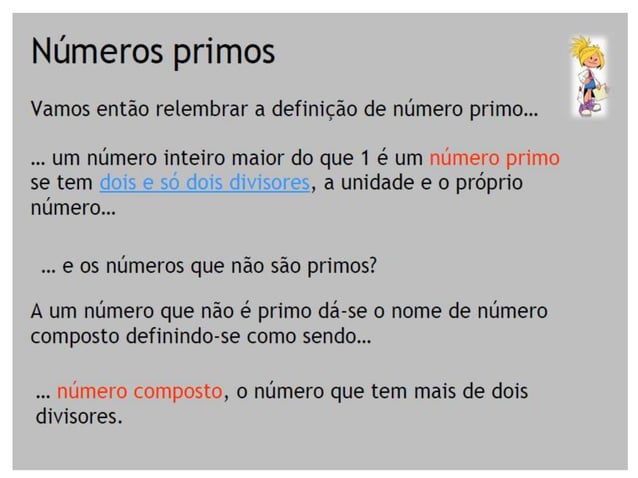 6 ano numeros primos | PPTX