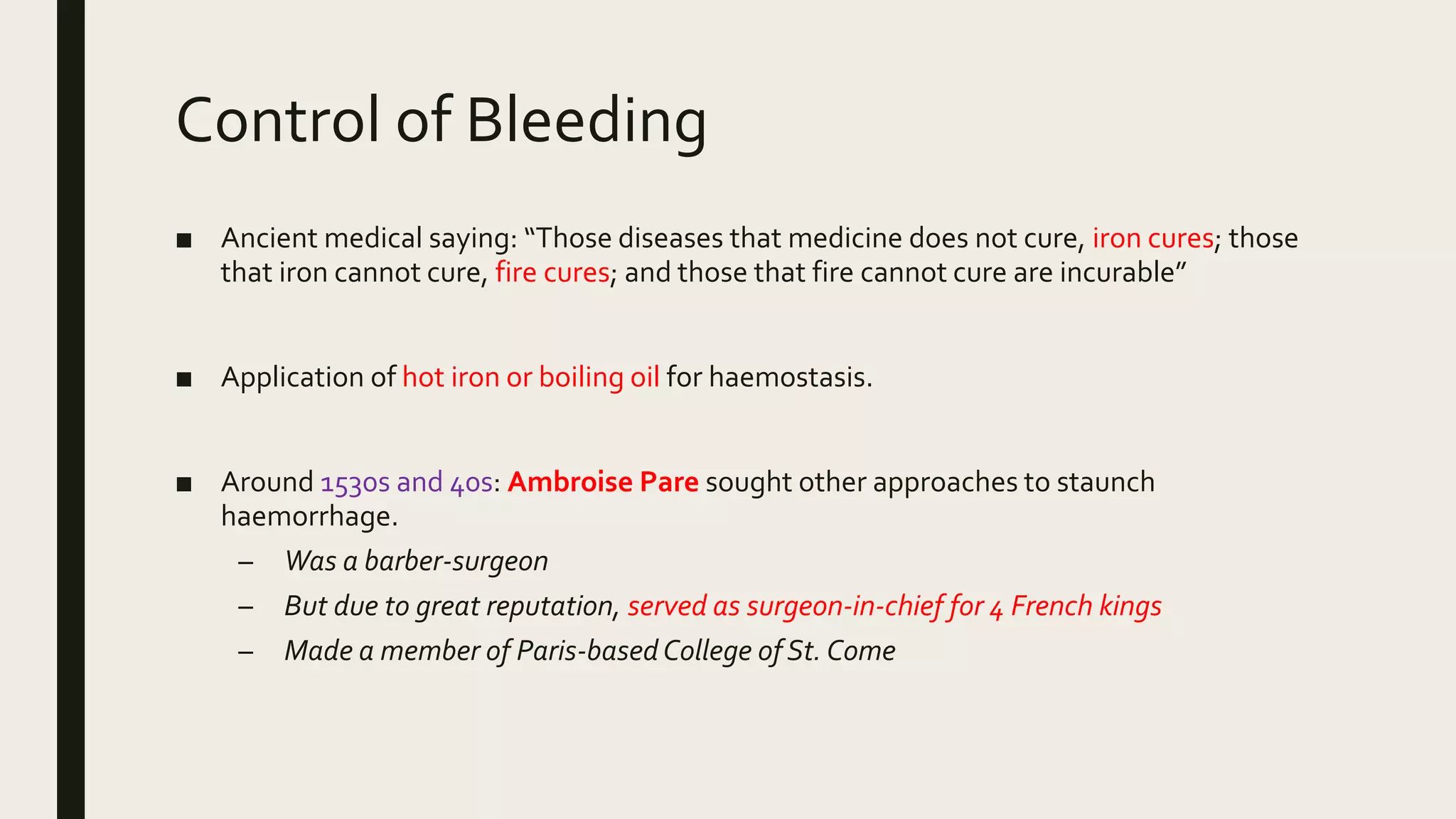 Rise of Modern Surgery | PPTX