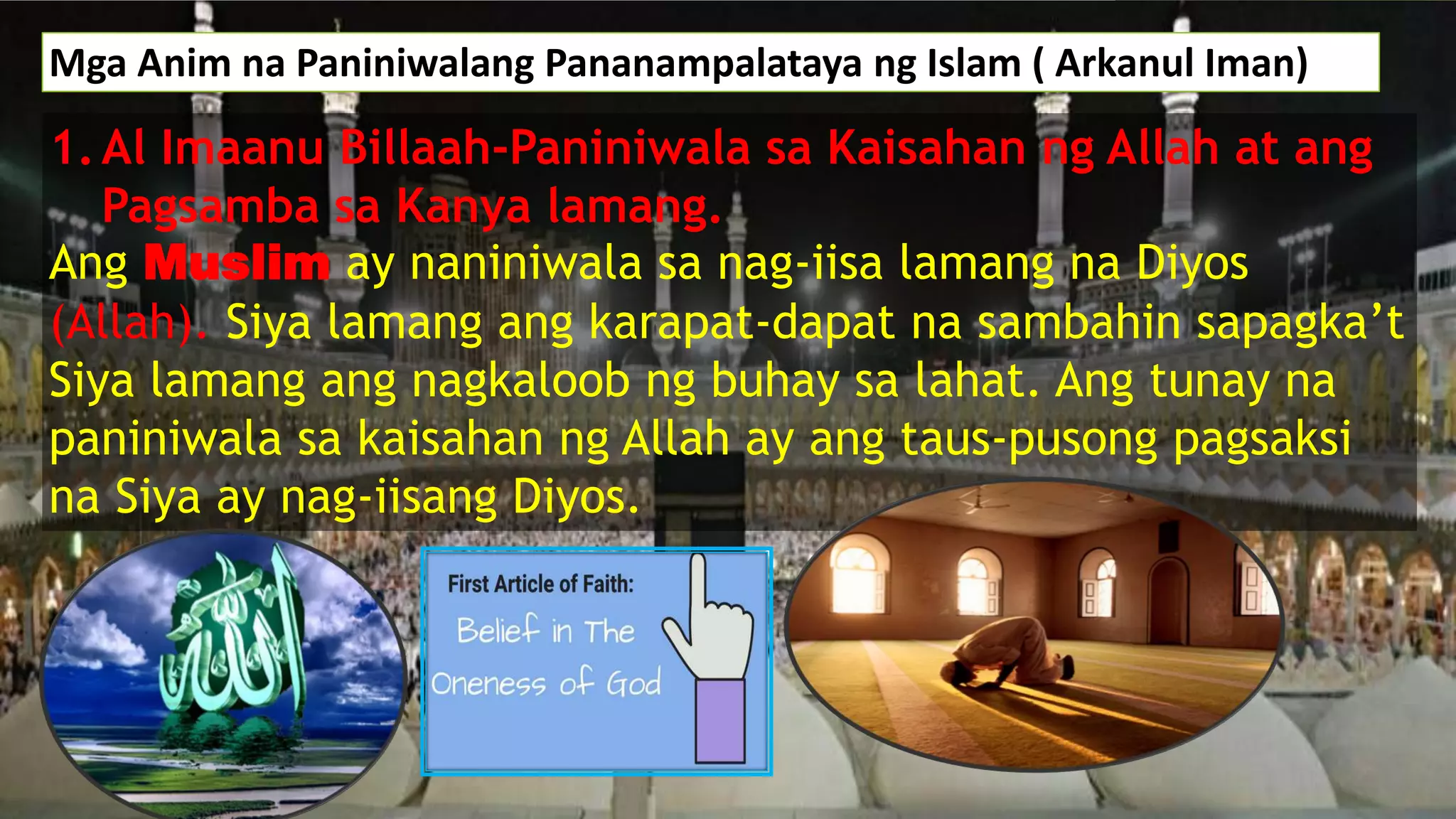 AP5 Aralin 6 - Part 2 Relihiyong Islam (Sosyo-kultural at Politikal na ...