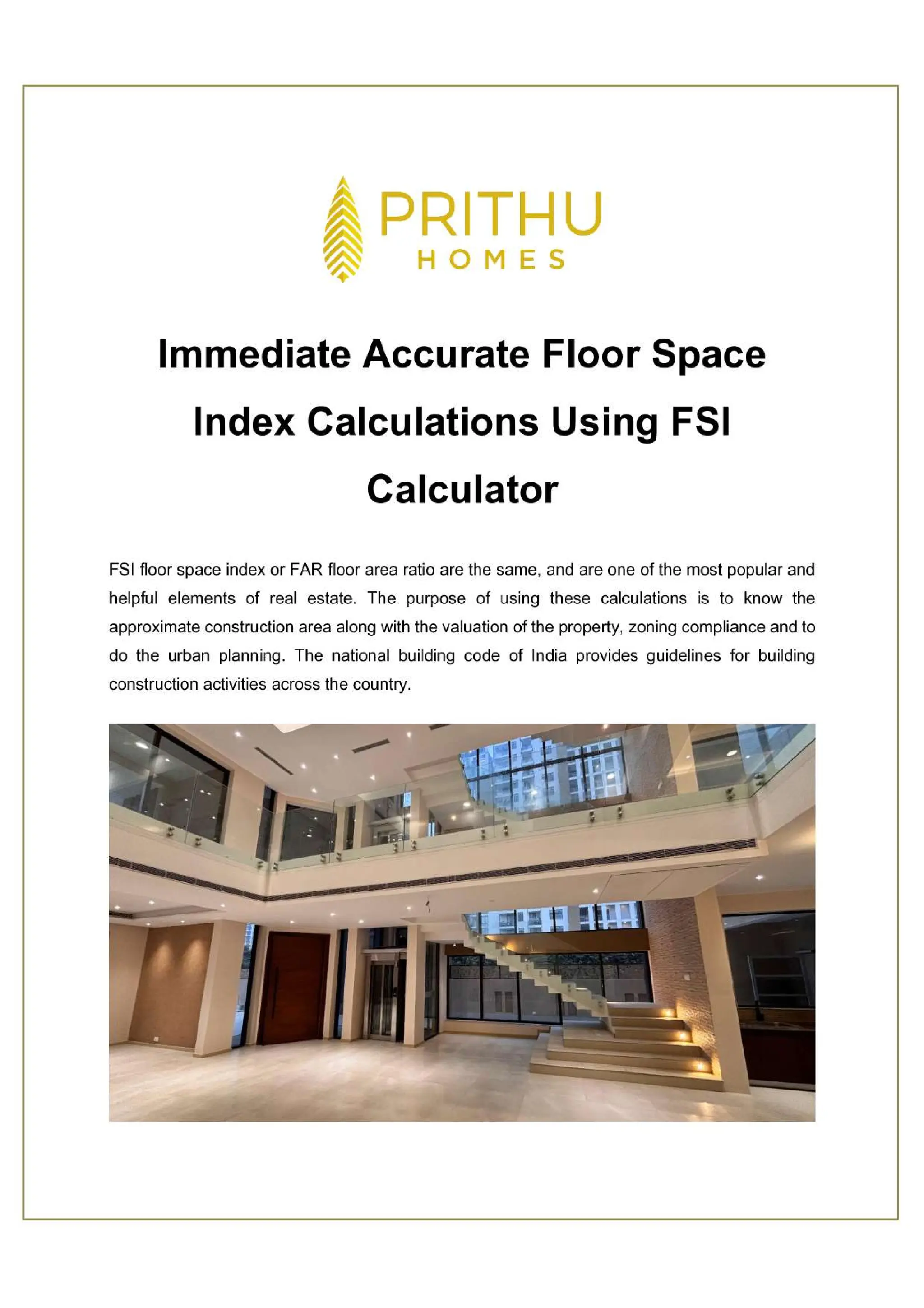 Immediate Accurate Floor Space Index Calculations Using FSI Calculator.pdf