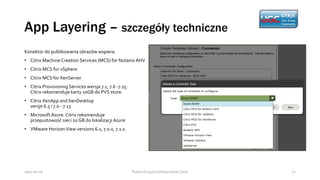 Citrix Application Layering | PPTX