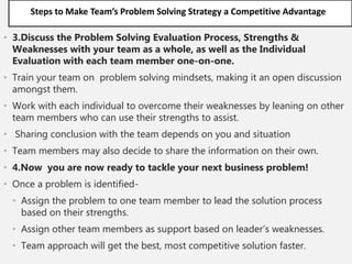 6 approaches to problem solving how does your | PPT