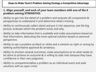 6 approaches to problem solving how does your | PPT