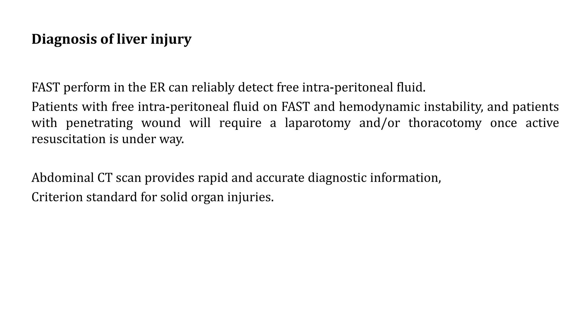 abdominal solid organ injuries | PPTX
