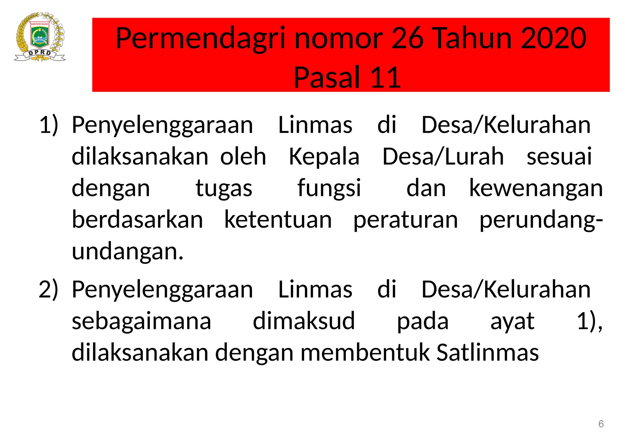 linmas lengkap disertai dengan adanya penjelasan | PPT