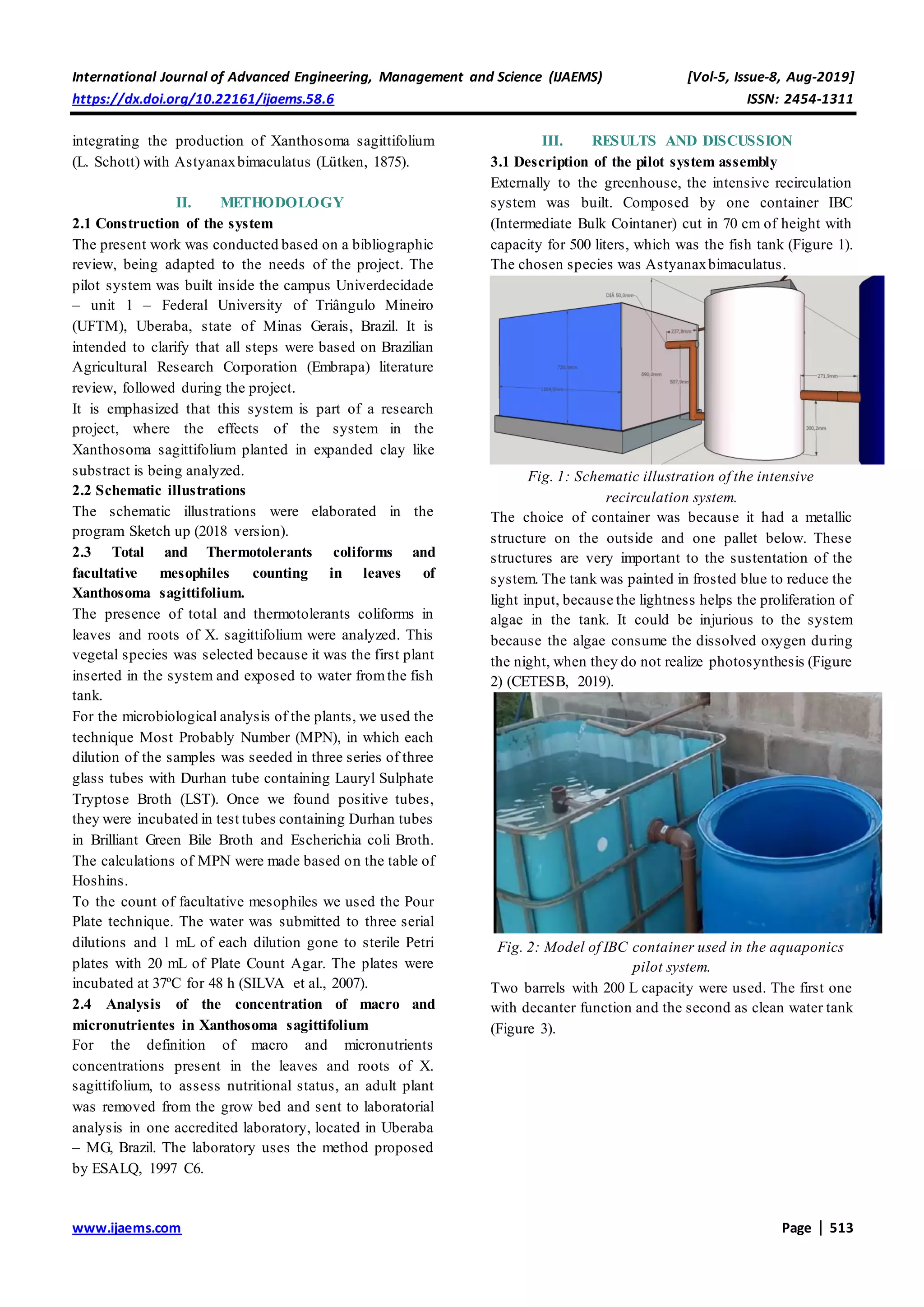 Aquaponics Pilot System: Case Study | PDF
