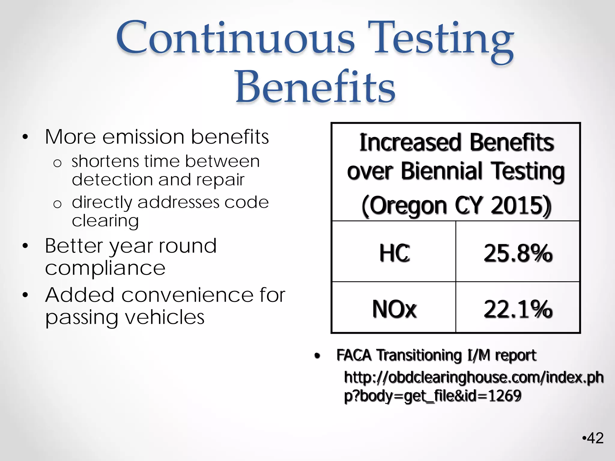On-Board Diagnostics (OBD) Program Overview | PDF