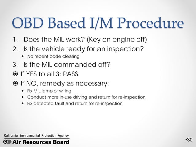 On-Board Diagnostics (OBD) Program Overview | PDF | Operating Systems ...