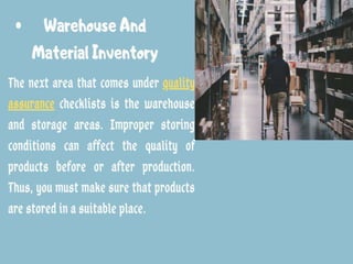 6 areas every buyer should check during a factory visit | PPTX