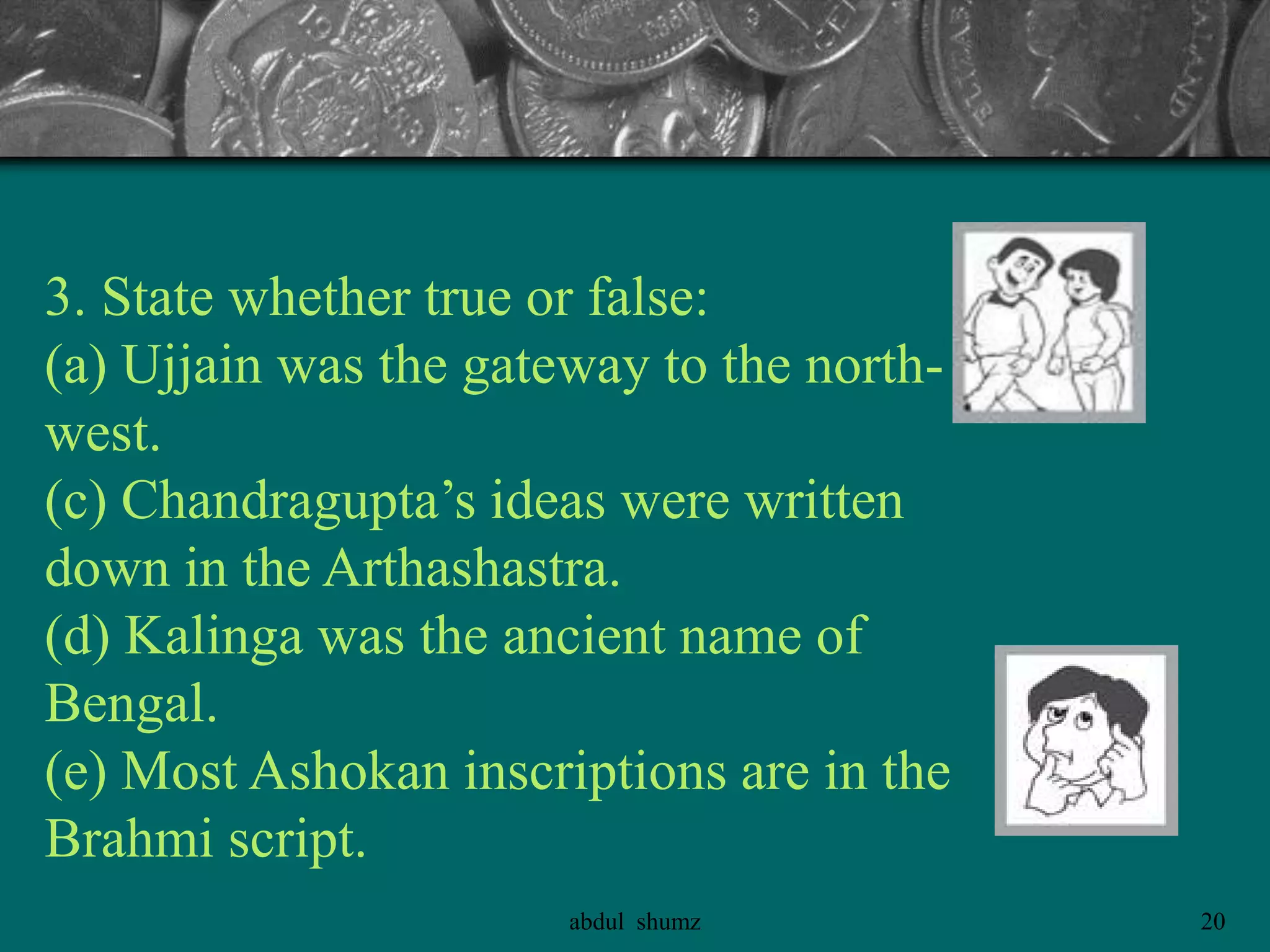 Ashoka History class 6 cbse | PDF