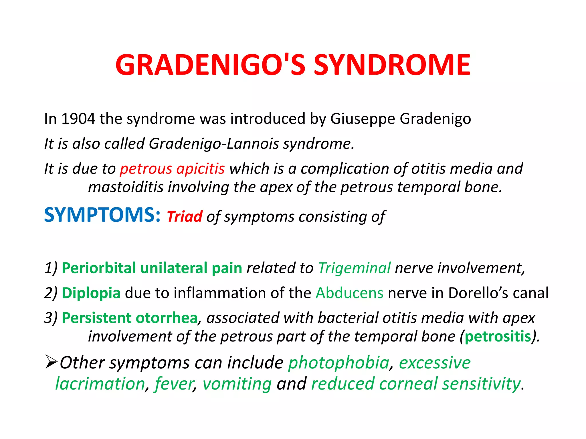 ACUTE SUPPURATIVE OTITIS MEDIA | PPTX